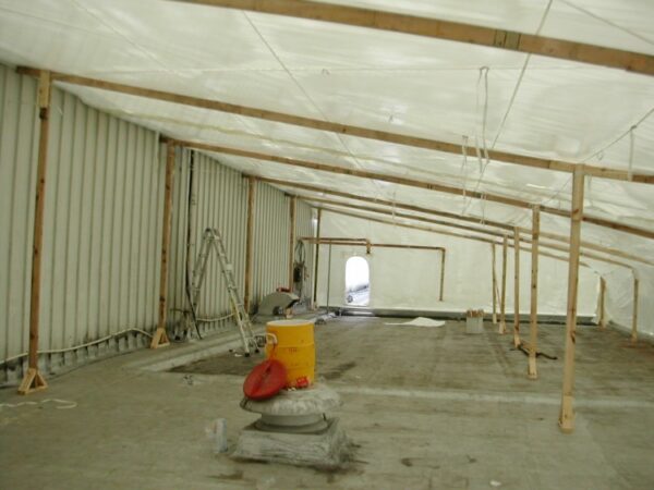 Containment Ceiling Shrink Wrap Services & Products | ZAP