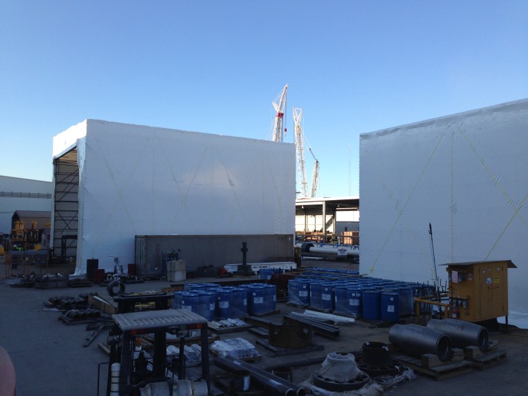 Shrink Wrap Roof & Temporary Ceiling Services | ZAP