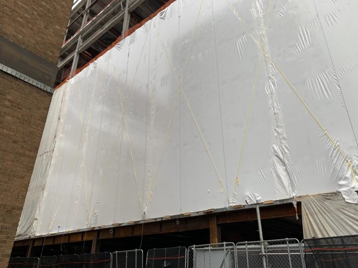 Temp Building Shrink Wrap Services & Products | ZAP